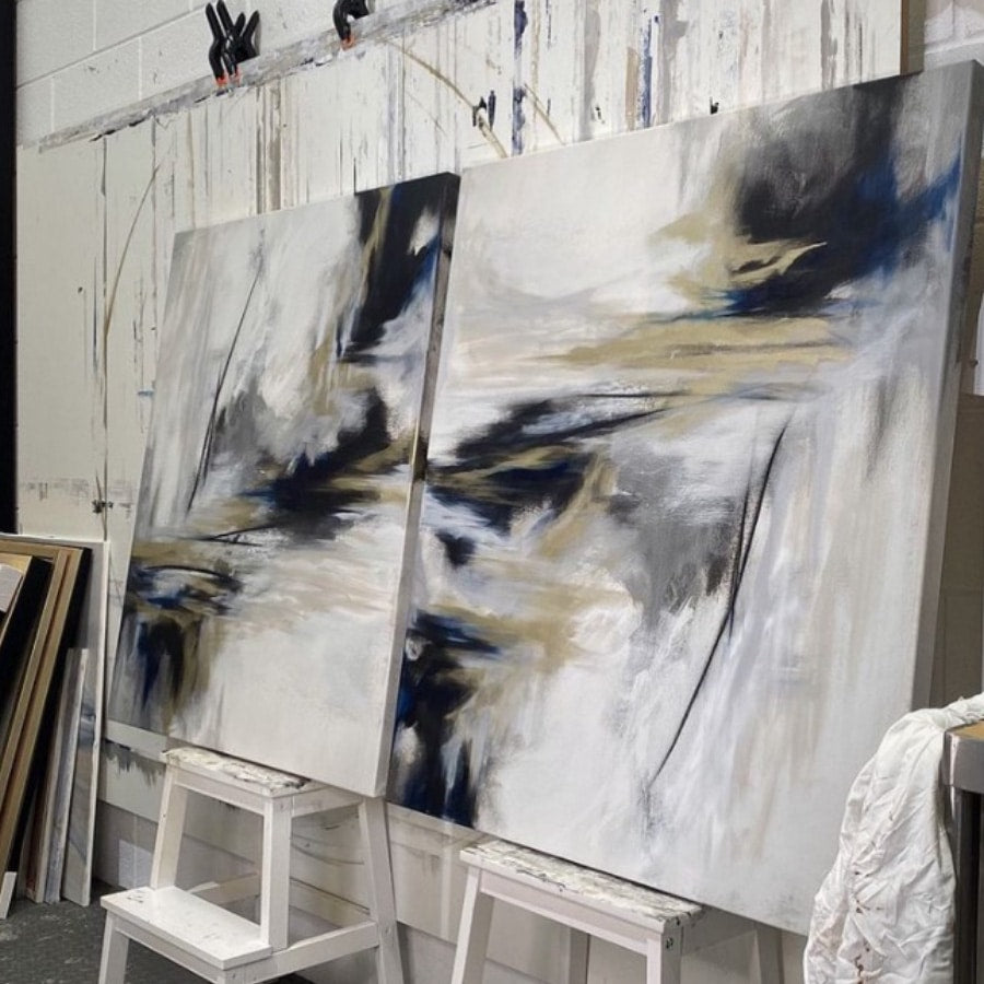 Improve Your Walls With A Luxury Hand Embellished Print – Toni Thornton Art