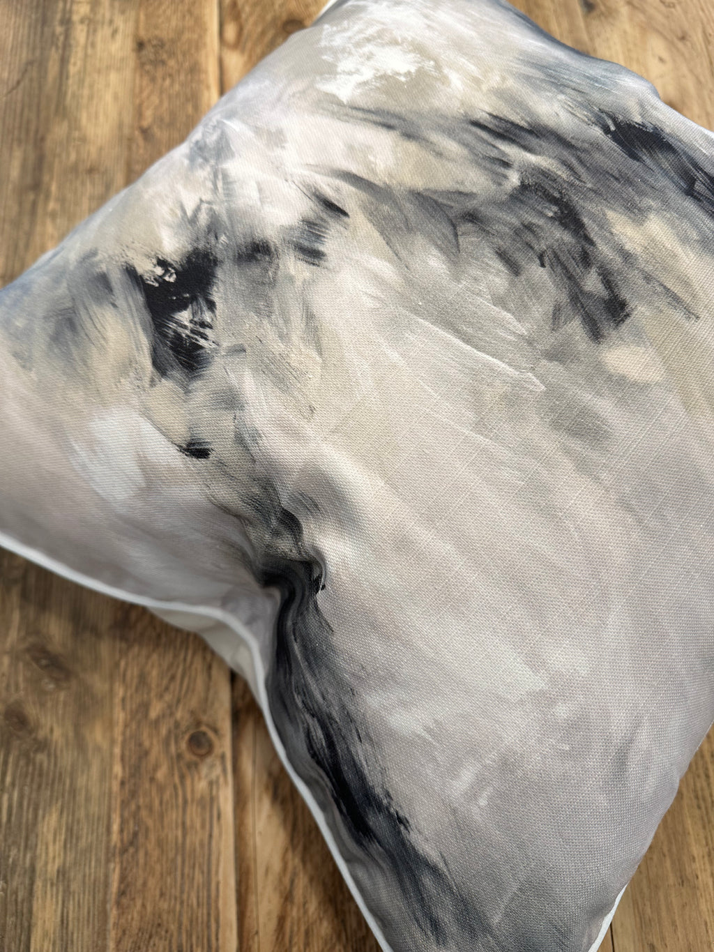 Cosy storm Cushion – Toni Thornton Art